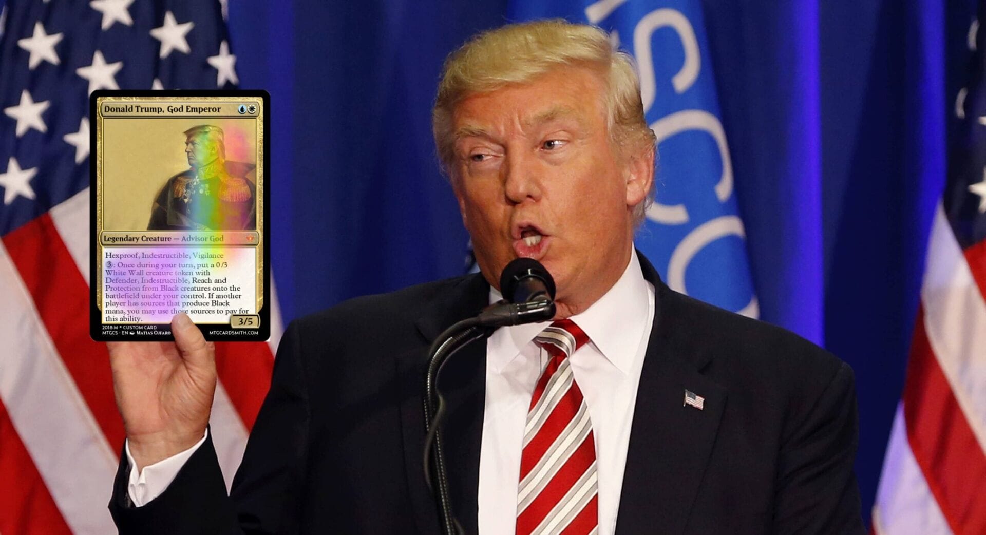 Trump Commits to Peaceful Transfer of Power to Himself as Forever-Ruler